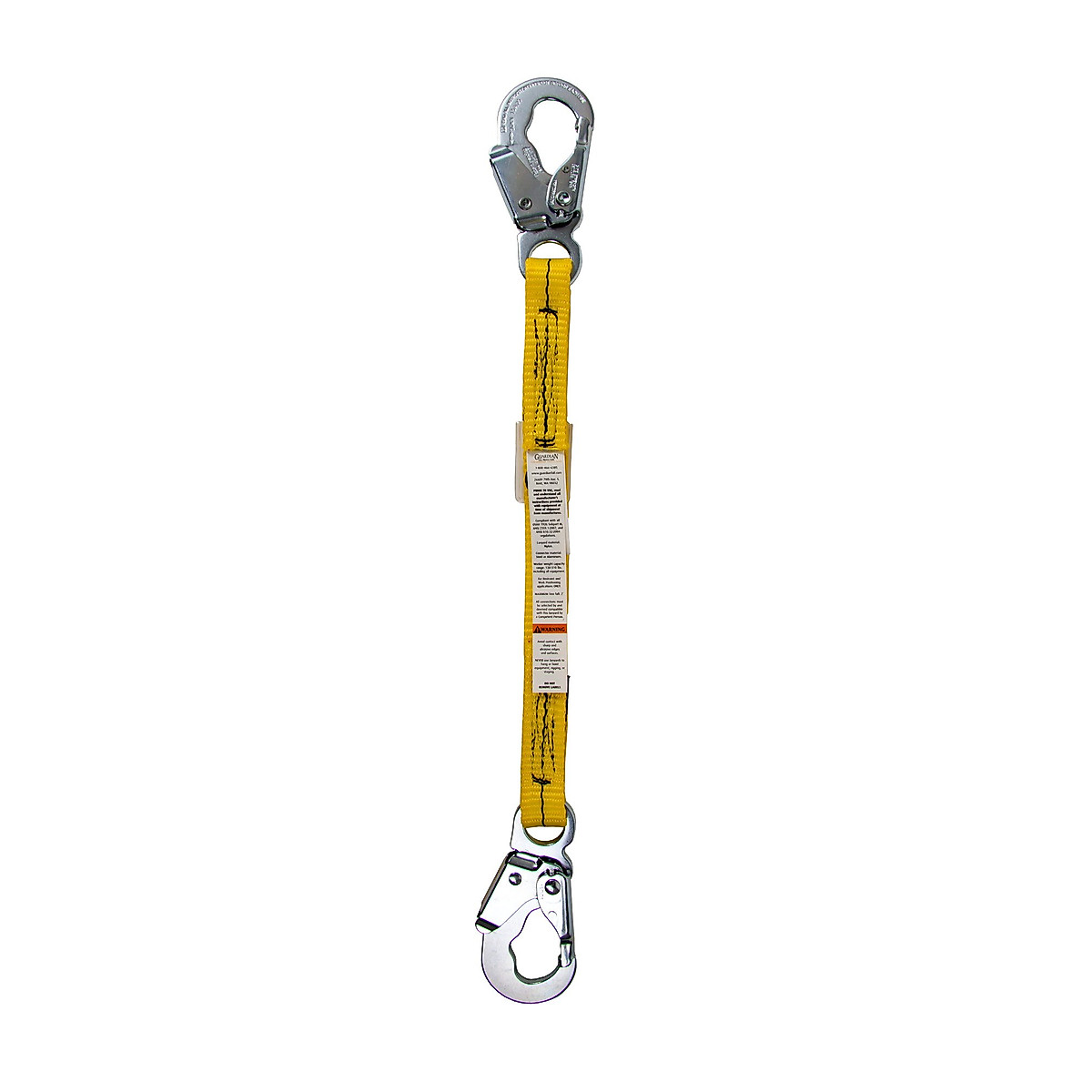Guardian Fall Protection 01260 4-Foot Single Leg Non-Shock Absorbing Lanyard
