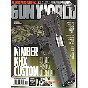 GUN WORLD MAGAZINE, KIMBER KHX CUSTOM NOVEMBER, 2018 VOLUME, 59 NO. 11