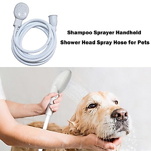 4m/13.12ft Sink Spray Hose Portable Faucet Sprayer Garden, Shampoo Sprayer Handheld Shower Head Spray Hose for Pets, Bathing Baby, Washing Hair, Rinsing Vegetables