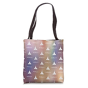 Walt Disney World 50th Anniversary Castle Rainbow Tote Bag