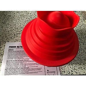 JYNHOOR Giant Cupcake Molds,Dishwasher Safe Big Top Silicone Cupcake Molds,Non-Stick Jumbo Caupcake Bake sets for Easy Cake Decorating and DIY Bake tools(3 pack)