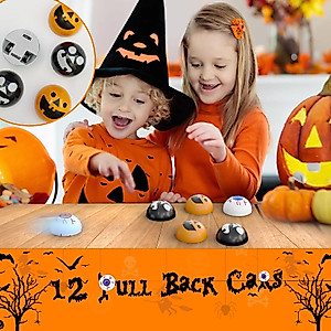 220Pcs Halloween Party Favors, 12 Pack Gloves Stuffed Toys Bulk, Non-Candy Halloween Prefilled Toys for Kids Trick or Treat, Halloween Gifts for Boys Girls School Classroom Prizes Party Supplies
