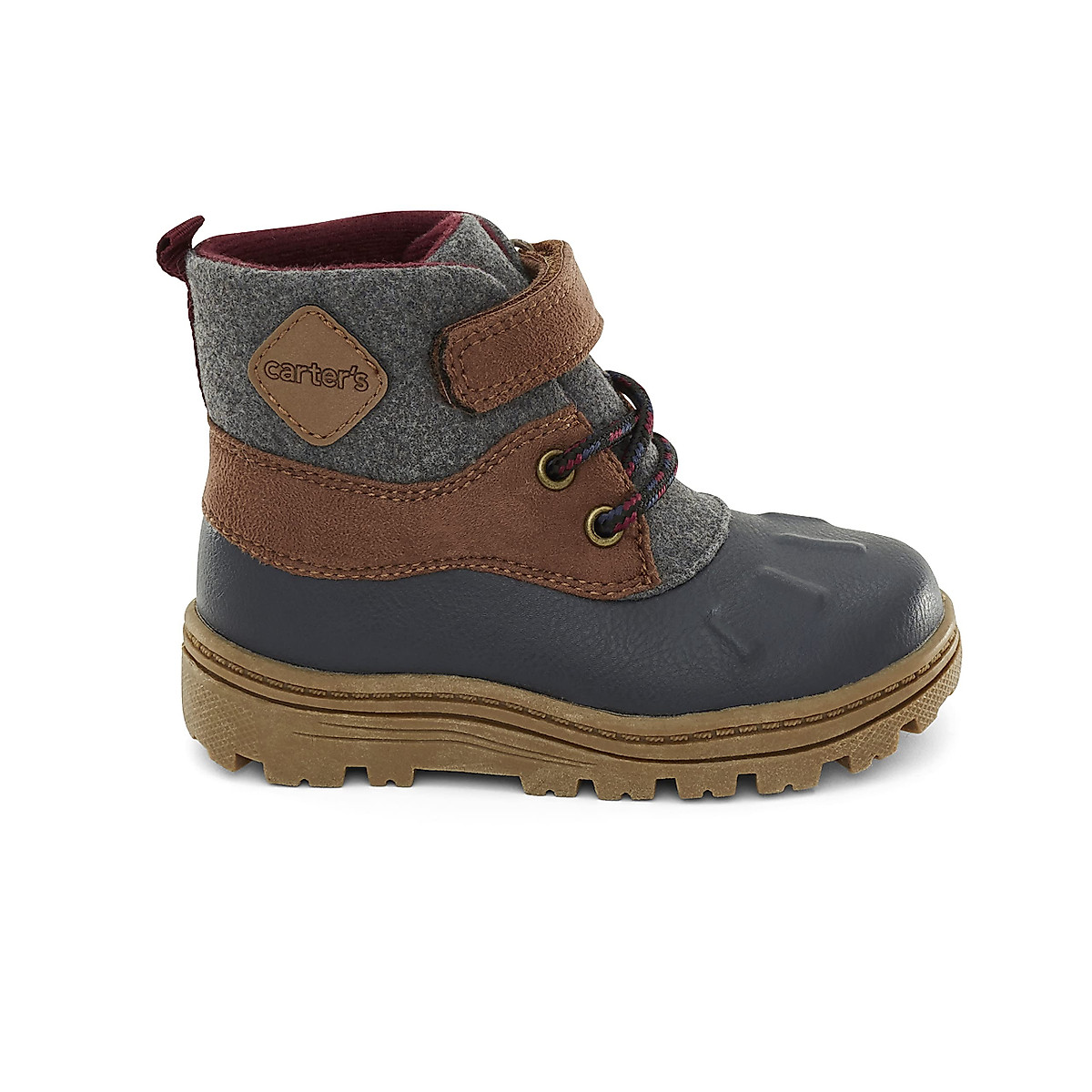 Carter's Boy's Boot, Navy, 8 Toddler