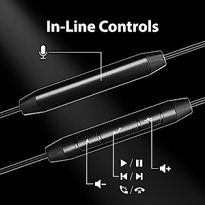 Avantree Resolve-L Small - Wired Open-Ear Lightning Headphones with Microphone [MFi Certified], in-Line Controls & Over-Ear Hooks Earbuds, Compatible with iPhone 14 13 12, Support All iOS Systems