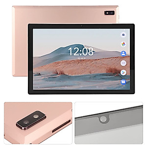 Estink 10.1 inch HD Tablet, Pink Dual Camera Tablet, Dual Sim, Callable, 3GB 64GB, 1280x800 Resolution, 5 Million Front and 13 Million Rear Pixels, for Android 8.0 Smart Operating System(US)