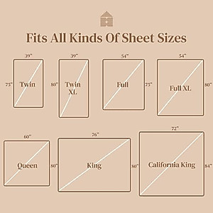 FeelAtHome Bed Sheet Holder Straps Criss-Cross - Sheets Stays Suspenders Keep Fitted/Flat Bedsheet in Place - for Twin Queen King Mattress Holders - Bed Sheet Strap - Fitted Sheet Clip Sheet Keepers