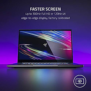 Razer Blade Pro 17 Gaming Laptop 2020: Intel Core i7-10875H 8-Core, NVIDIA GeForce RTX 2080 Super Max-Q, 17.3" FHD 300Hz, 16GB RAM, 512GB SSD, CNC Aluminum, Chroma RGB, Thunderbolt 3, SD Card Reader