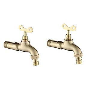 OSALADI 2pcs Water Tap Bathroom Tap Bathtub Faucets Kitchen Fauvet Water Filter Faucet Waterfalls Hammer Handle Replacement Nozzle Faucet Sink Faucet Taps Basin Inlet Valve