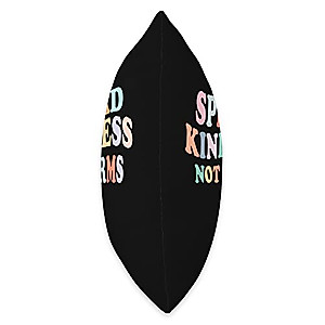 Anti Bullying Be Kind Kindness Orange j604 Spread Kindness Not Germs Unity Day Autism Awareness Throw Pillow, 16x16, Multicolor