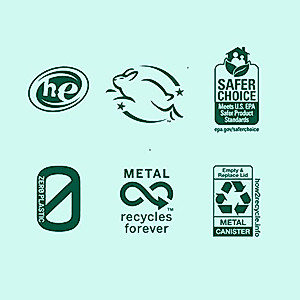 Seventh Generation Zero Plastic Toilet Bowl Powder Foaming Cleaner Fragrance Free 12.3 oz