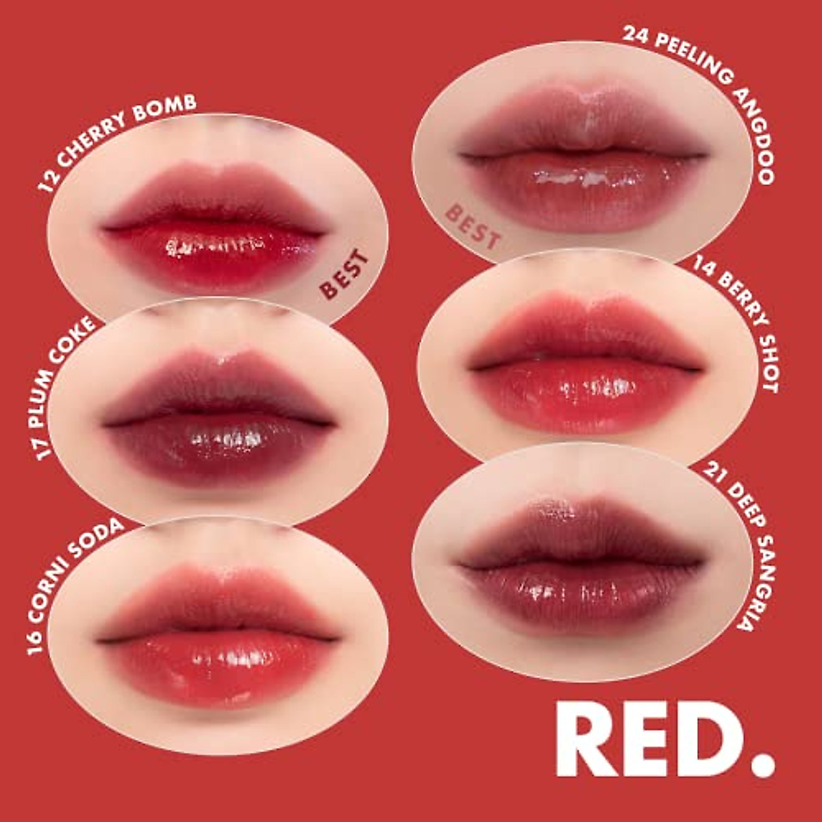 rom&nd Juicy Lasting Tint 25 BARE GRAPE I Juicy & Glossy Finish, Long-lasting, MLBB, moisturizing, Highly-Pigmented, Clear & Natural Makeup, Lip Tint Daily, K-beauty, 5.5g / 0.2 oz