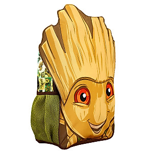 Guardians Of The Galaxy Groot Big Face 16” Youth Backpack