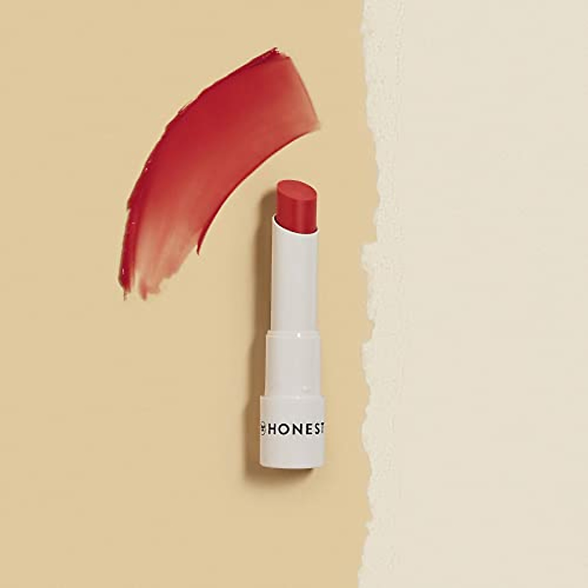 Honest Beauty Tinted Lip Balm | Antioxidant-rich Acai Extracts + Avocado Oil | EWG Certified, Vegan, Cruelty Free | Blood Orange