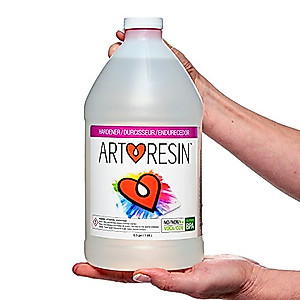 ArtResin - Epoxy Resin - Clear - Non-Toxic - 1 gal (0.5 gal Resin + 0.5 gal Hardener) (3.78L)