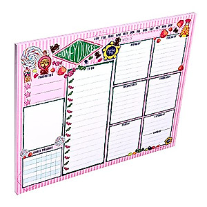 Conquest Journals Harry Potter Honeydukes Weekly Planning Pad 8"x10"