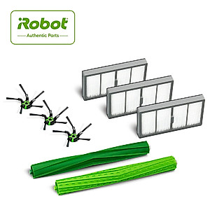 iRobot® Roomba® i3+ (3550) Robot Vacuum with Automatic Dirt Disposal Disposal Authentic Replacement Parts- Roomba s Series Replenishment Kit,