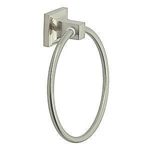 Bennington Redwood Series 4 Piece Bath Hardware Bathroom Accessory Set, Brushed Nickel