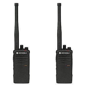 Motorola RDV5100 5-Watt, On-Site, Professional Two Way Radio (2-Pack)
