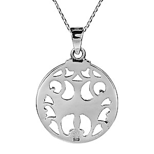 AeraVida Peace Dove Holy Spirit .925 Sterling Silver Pendant Necklace