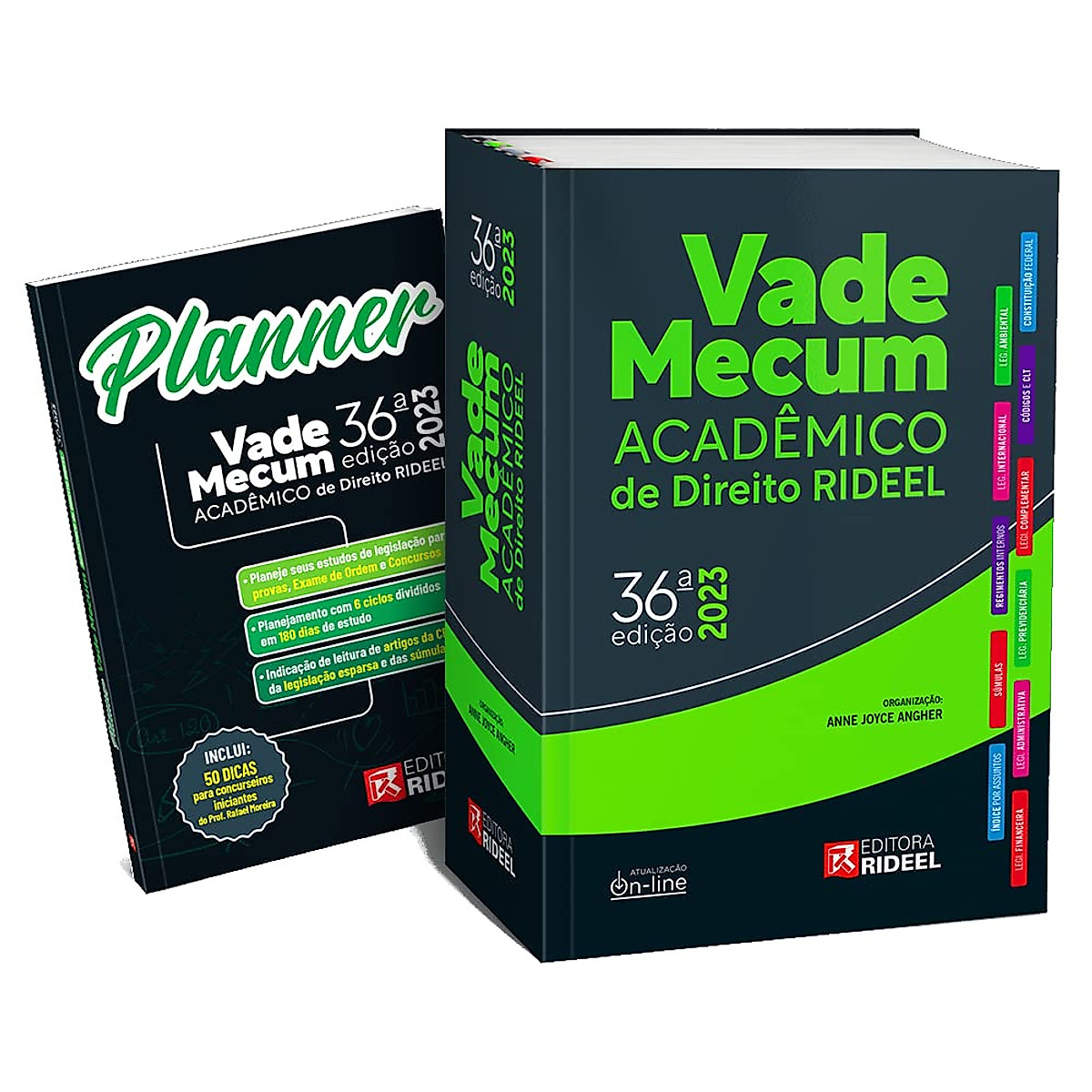 Vade Mecum Acadêmico de Direito Rideel 36ª Edição 1ª Semestre 2023 + Planner de Estudos Capa comum – 20 janeiro 2023…