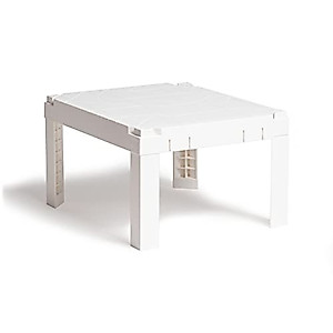 U Brands 2-Way Adjustable Locker Shelf, Locker Accessories, 8.375” to 13.75” W, 3 Varying Heights