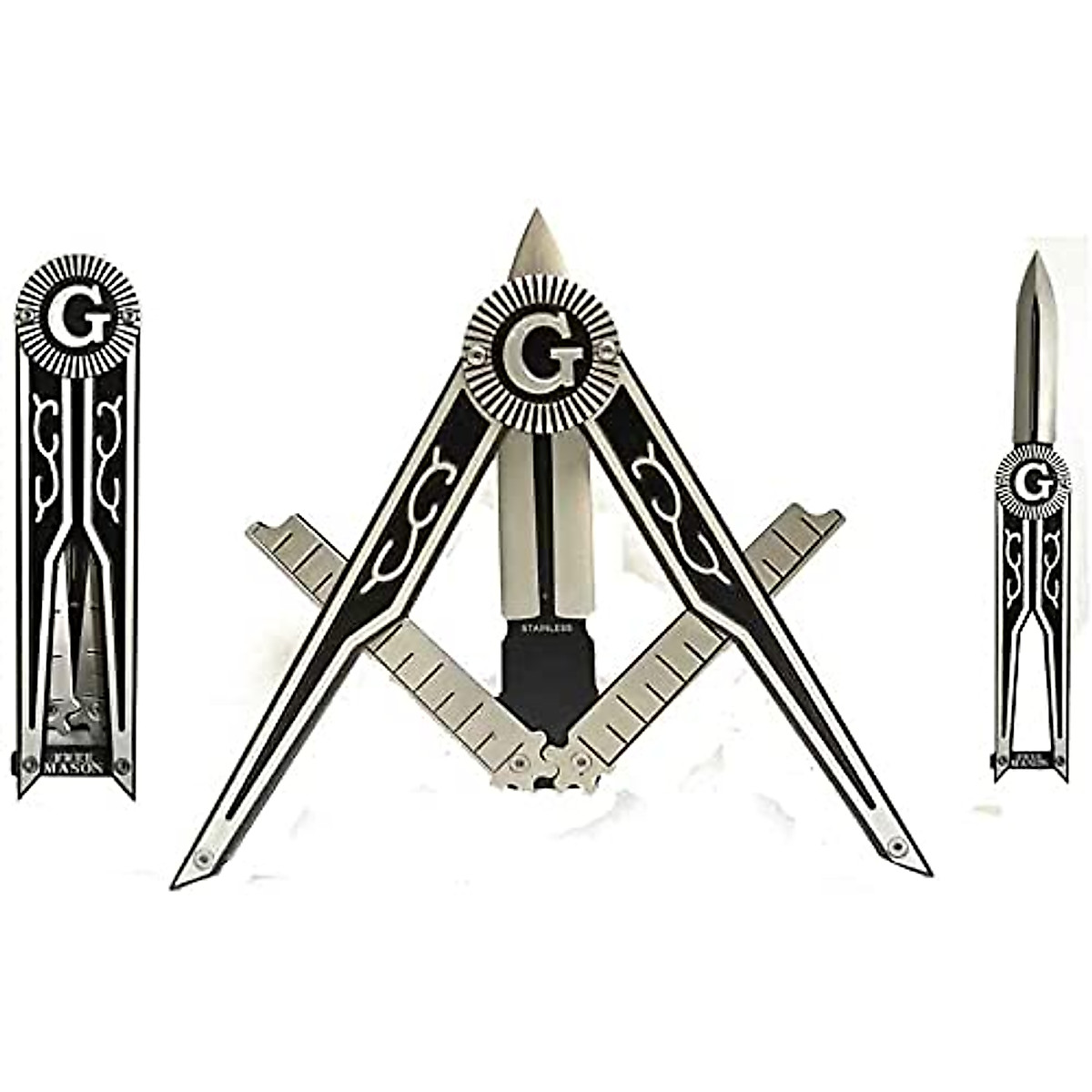 Free Masons Folding Knife 1462