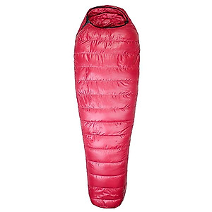 Western Mountaineering Apache MF 15 Degree Sleeping Bag Cranberry 6FT / Right Zip