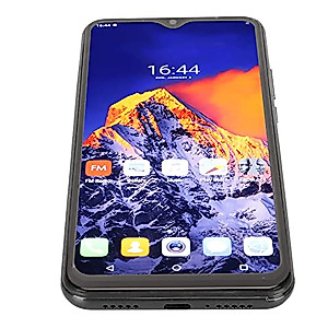 Airshi Unlocked Smartphone, Face Recognition High Definition Cell Phone 6GB 64GB Memory 5MP 13MP Camera 100-240V 6.5 Inch Screen for Gaming (US Plug)