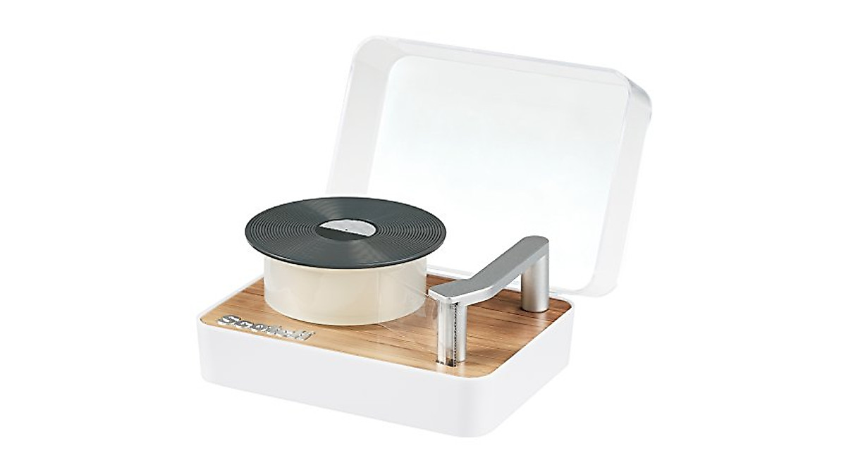 Scotch Magic Tape Dispenser Record Player - Retro Desk Accessory