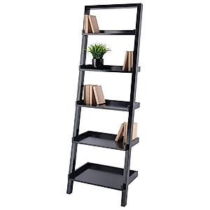 Winsome Wood Bailey Shelving, Black