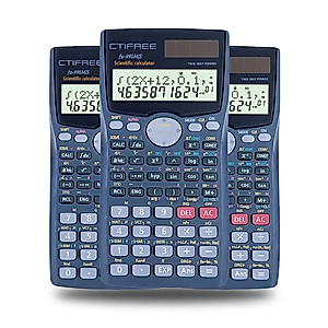CTIFREE Scientific Calculator FX-991MS College Middle School Mathematics 401 Function Calculadora Cientifica Dual Power Scientific Calculator