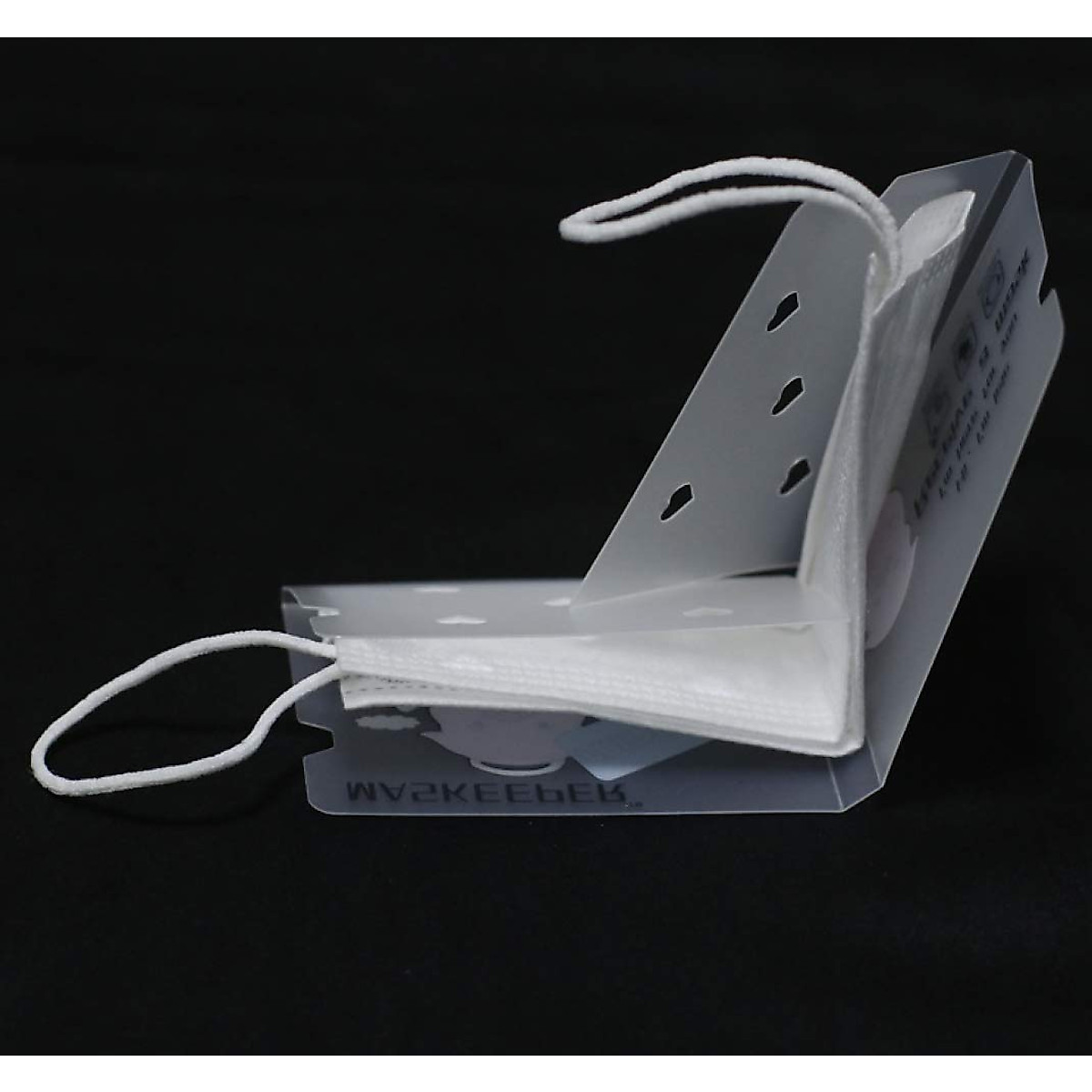 Cartoon Face Mask Holder Case Portable Mask Storage Case Mask Clip Container Plastic Mask Organizer 5 Pcs/Pack, COC Certified