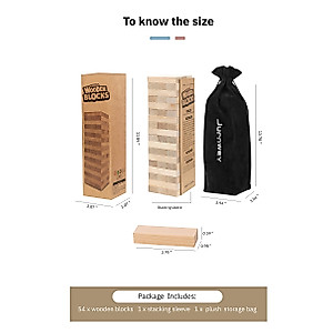 Jurnwey Original Speed Cube 3x3x3 Game Classic Game 54 Pcs, Fast Magic Cube for Kids,Smooth Carbon Fiber Cubes,5.9" W x 8.3" H for Kids and Adults