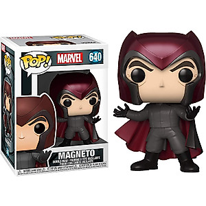 POP Marvel: X-Men 20th Anniversary - Magneto Funko Pop! Vinyl Figure (Bundled with Compatible Pop Box Protector Case), Multicolored, 3.75 inches