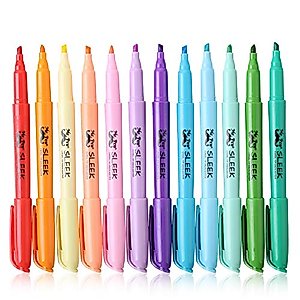 Mr. Pen- Pastel Highlighters, 12 Pack, Assorted Colors, Fast Dry, Highlighter Pastel, Pastel Highlighter Set, Bible Journaling Highlighter, Pastel Marker, Colored Highlighters, Pastel School Supplies