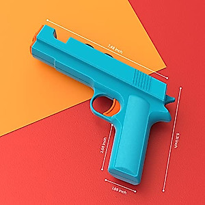 CODOGOY Shooting Game Gun Controller Compatible with Switch/Switch OLED Joy-Con, Hand Grip Motion Controller for Nintendo Switch Shooter Hunting Games (Blue + Red)
