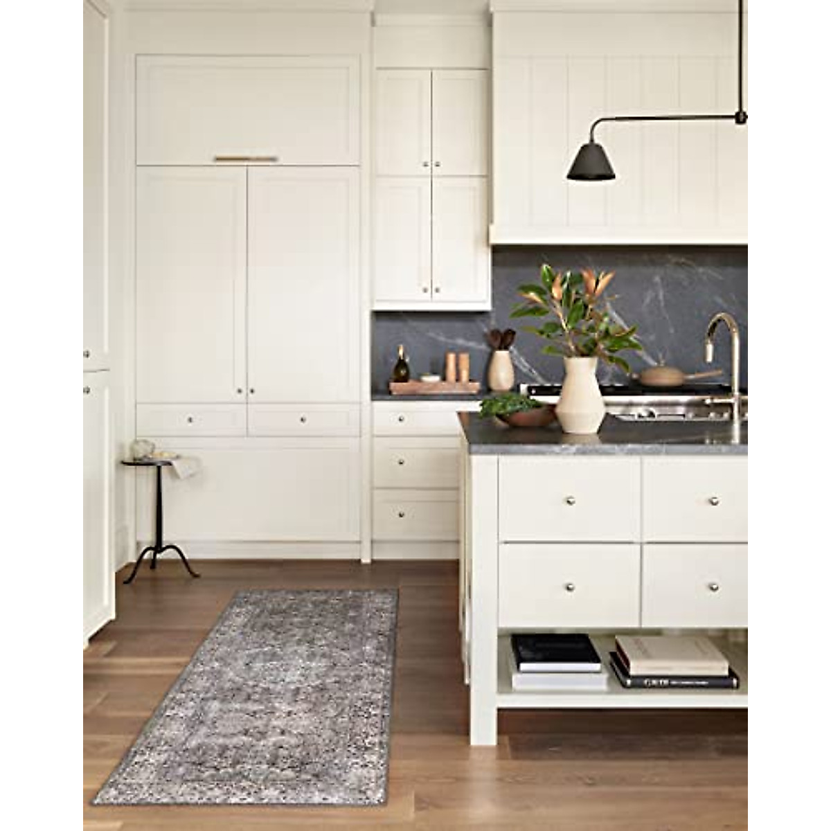 Loloi LAYLA Collection, LAY-06, Taupe/Stone, 9'-0" x 12'-0", 13" Thick, Area Rug, Soft, Durable, Vintage Inspired, Distressed, Low Pile, Non-Shedding, Easy Clean, Printed, Living Room Rug