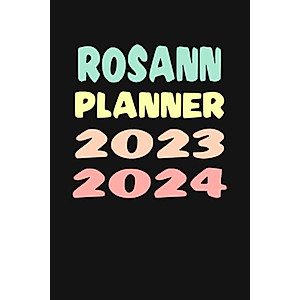ROSANN: Custom Name Weekly Planner 2023-2024