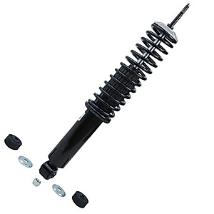 Detroit Axle - 4WD Front Struts for 97-02 Ford Expedition 98-02 Lincoln Navigator Complete 2 Struts with Coil Spring 1998 1999 2000 2001 2002 Replacement Ready Struts Shocks Assembly Conversion Kit