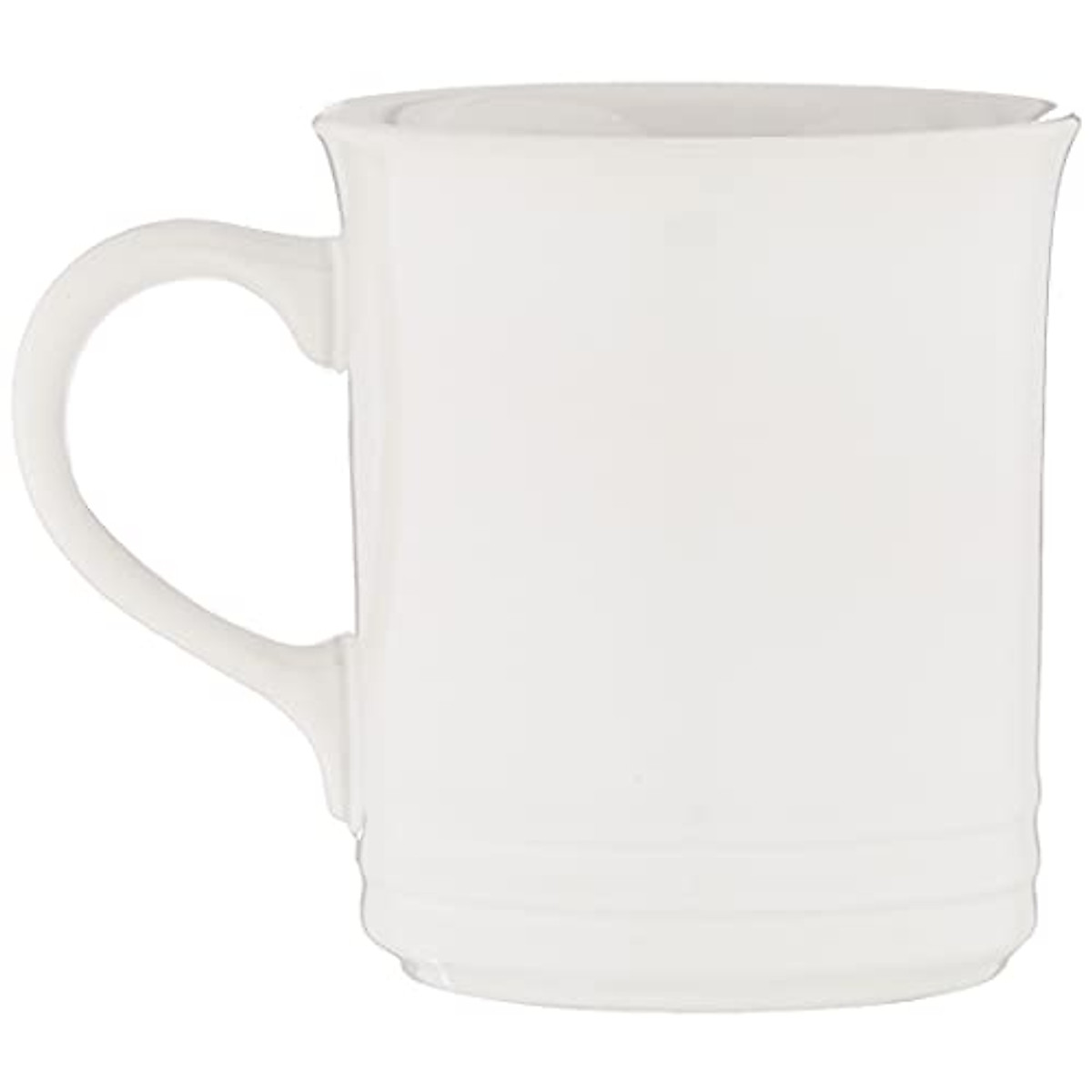 Le Creuset Stoneware Set of 4 Mugs, 14 oz. each, White
