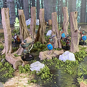 Extruded Gaming Swamp Trees