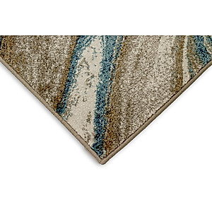 Transocean Liora Manne Ashford Agate Indoor Blue 7'10"X9'10" Rug