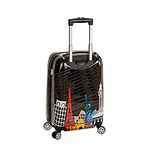 Rockland Melbourne Hardside Expandable Spinner Wheel Luggage, DEPARTURE, 2 Piece (20"/28")