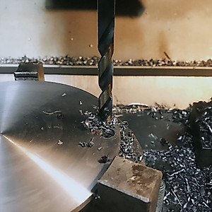 YOUGFIN Carbide Drill Bits - 29 Pieces High Speed Steel Drill Bit Set Twist Jobber Length for Hardened Metal, Stainless Steel, Cast Iron and Wood Plastic with Indexed Storage Case, 1/16 Inch-1/2 Inch