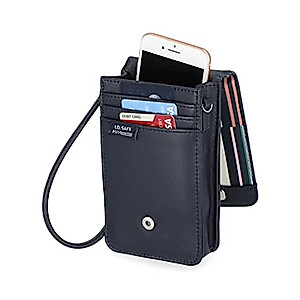 Nautica Women's Crossbody Cellphone Purse, Ribbon Stripe