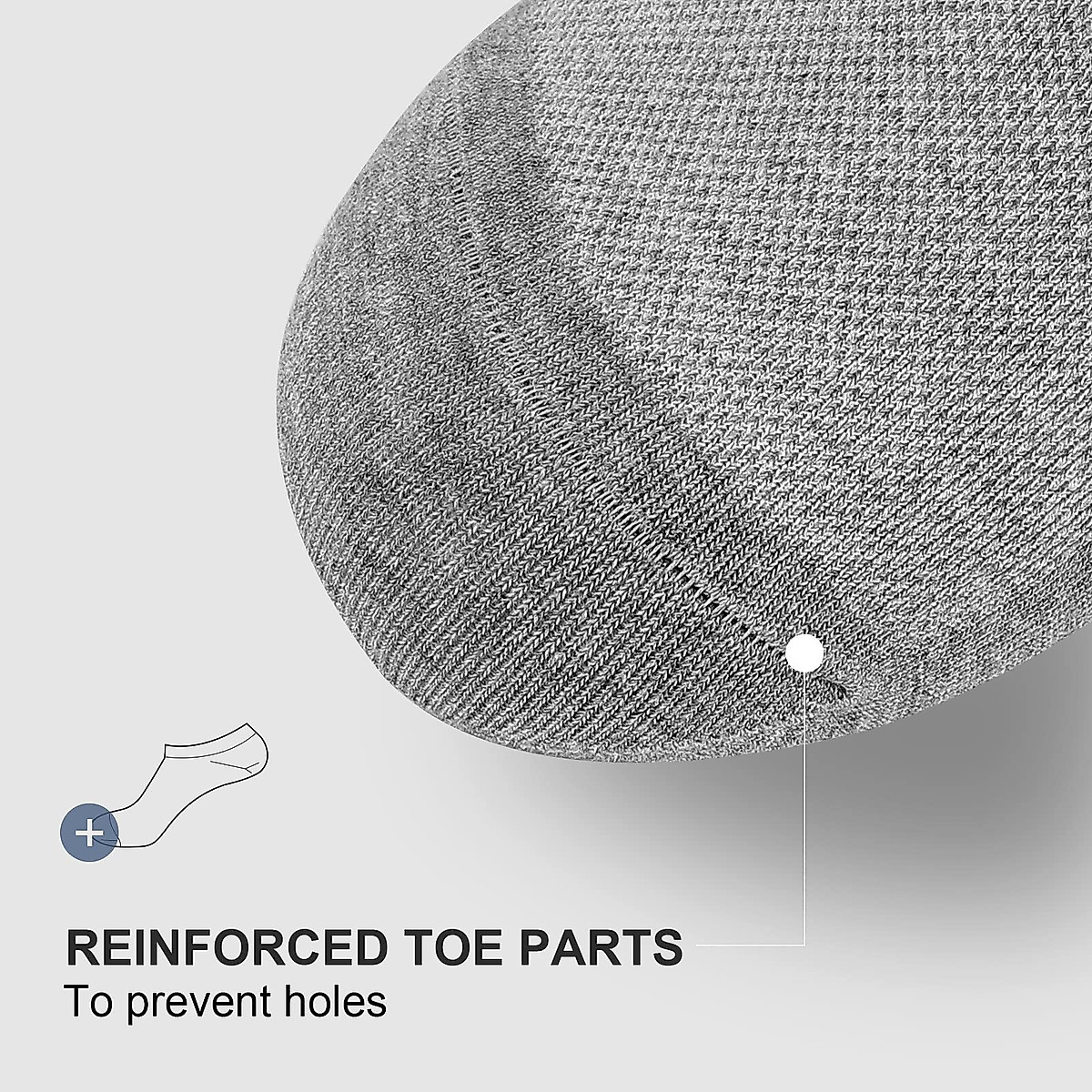 wernies No Show Men Socks, Low Cut Ankle Sock, Men Short Socks Casual Cotton Socks Size 11-13