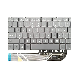 Replacement Keyboard for Dell inspiron 15 3501 3502 3505 5501 5502 5508 5584 5590 5593 5594 5598, inspiron 15 7500 7501 7590 7591, Latitude 3510 Series Laptop Black Frame with Backlit US Layout