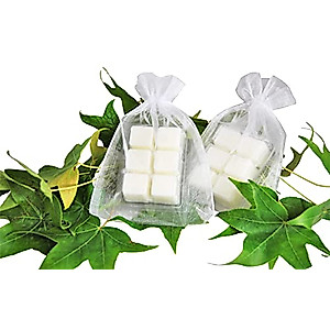 MAHOGANY & TEAKWOOD SOY WAX MELTS, Highly Scented All Natural Soy Wax Melts, Handmade in the USA By Hush Candles | 2.5oz