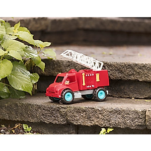 Battat – Toy Fire Truck & Figures – Classic Toddler Trucks – Red Fire Engine Toy – Soft Rubber Wheels – 18 Months + – Fire Engine