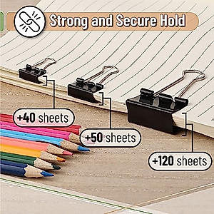 Mr. Pen- Assorted Binder Clips, Paper Clips, Rubber Bands, Paper Clips Jumbo, Paper Clips Small, Binder Clips Small, Binder Clips Medium, Binder Clips Large, Assorted Rubber Bands, Foldback Clips